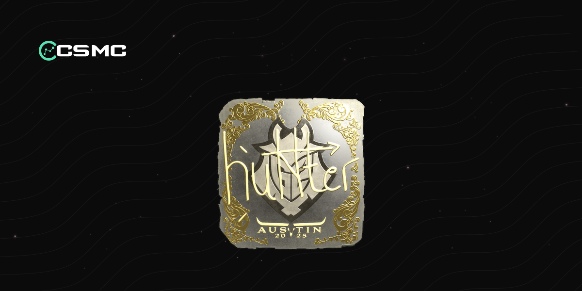 Sticker | huNter- (Gold) | Austin 2025 - Price, Info & Where to Buy in CS2