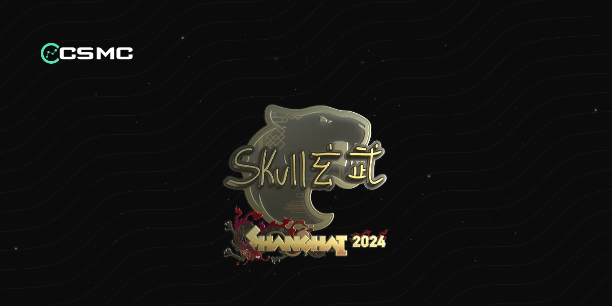 Sticker | skullz (Gold) | Shanghai 2024 - Price, Info & Where to Buy in CS2