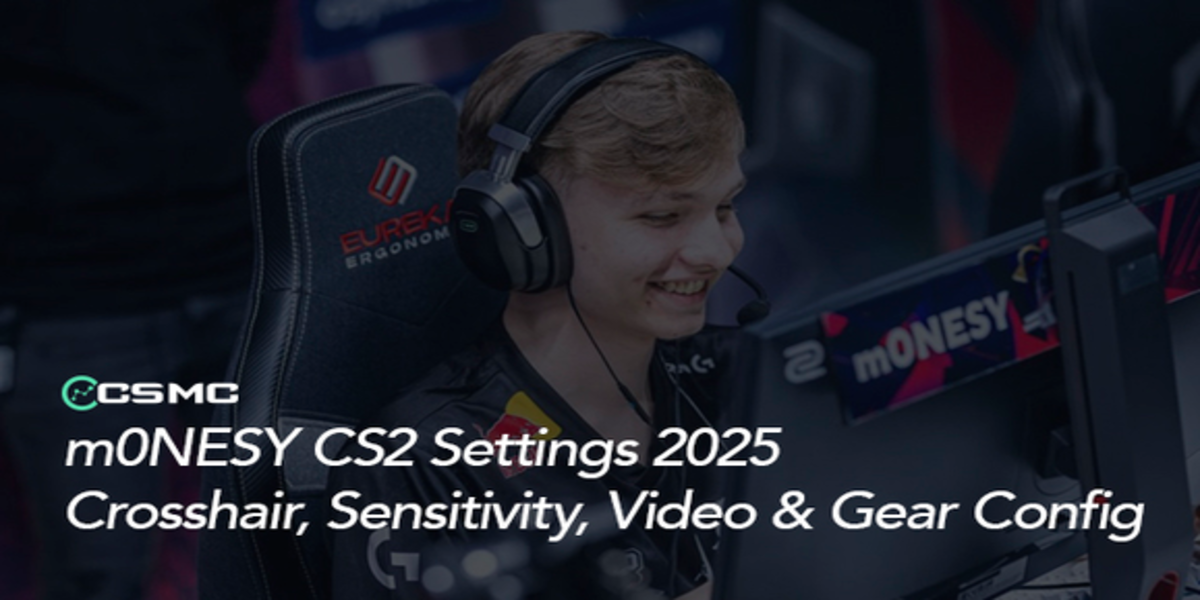 m0NESY CS2 Settings 2025 – Crosshair, Video, Viewmodel, and Gear Setup