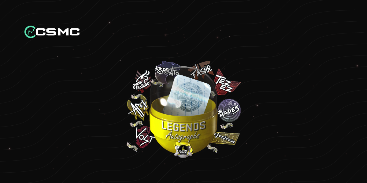 All CS2 Paris 2023 Legends Autograph Capsule Items