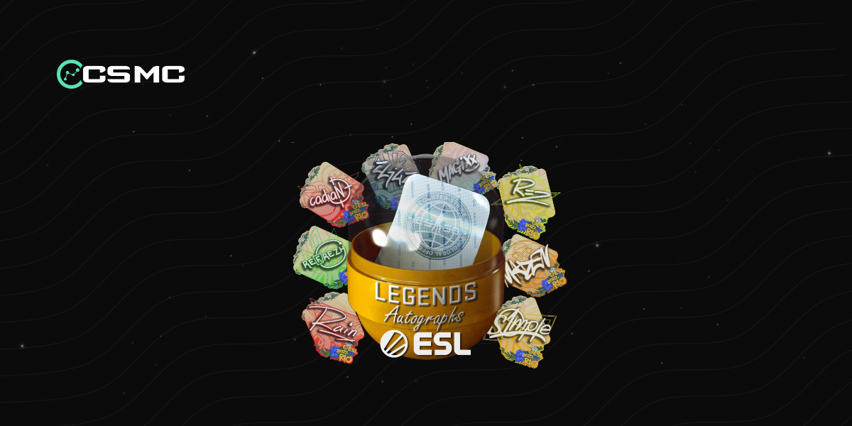 All CS2 Rio 2022 Legends Autograph Capsule Items