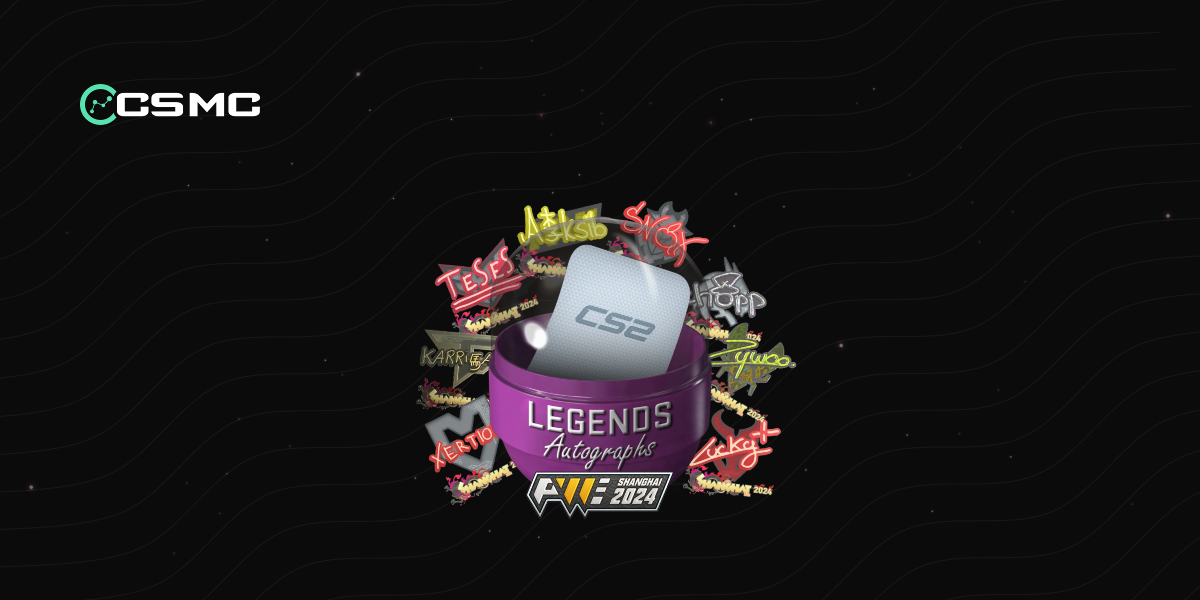 All CS2 Shanghai 2024 Legends Autograph Capsule Items