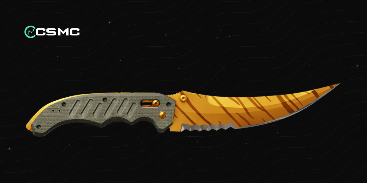 Flip Knife | Tiger Tooth - Price, Info & Where to Buy in CS2