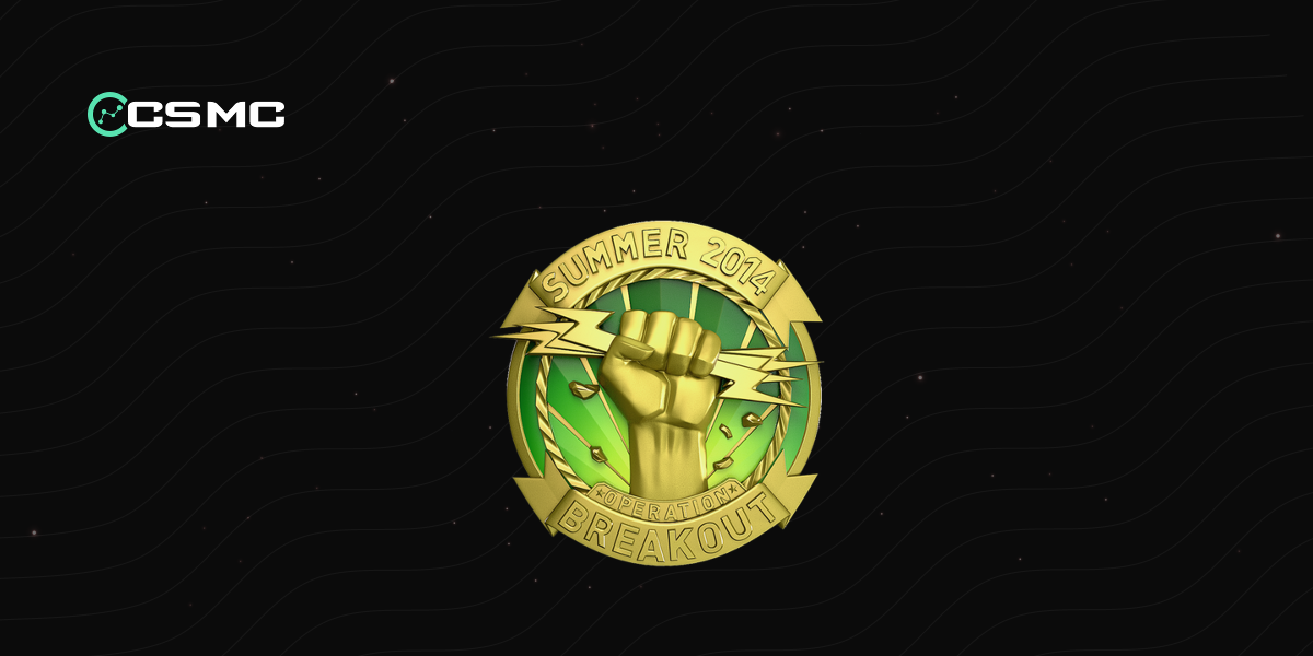 Gold Operation Breakout Coin - Price, Info & Where to Buy in CS2