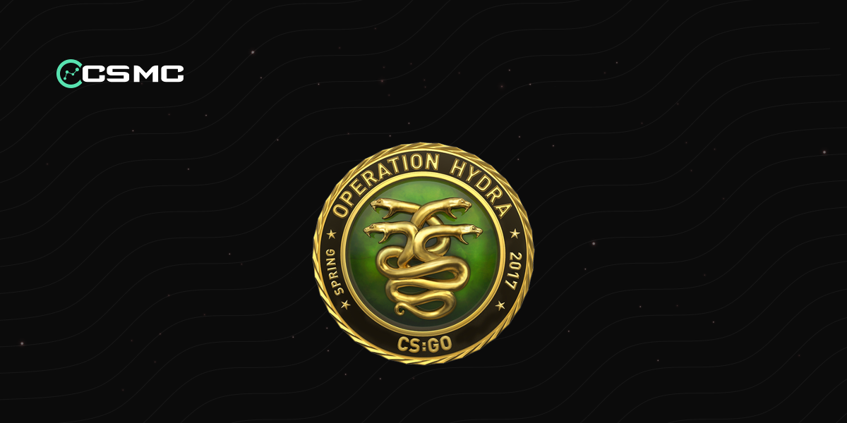 Gold Operation Hydra Coin - Price, Info & Where to Buy in CS2