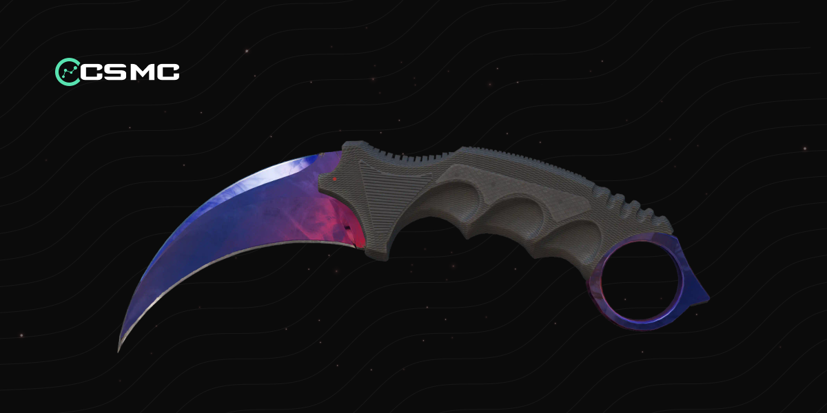 Karambit | Doppler (Factory New) Black Pearl - Price, Info & Where to ...