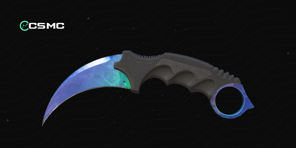 Karambit | Gamma Doppler (Factory New) Phase 3 - Price, Info & Where to ...
