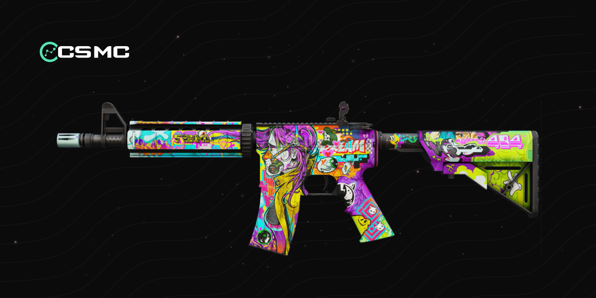 M4A4 | In Living Color - Price, Info & Where to Buy in CS2