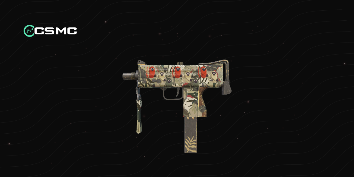 MAC-10 | Monkeyflage - Price, Info & Where to Buy in CS2
