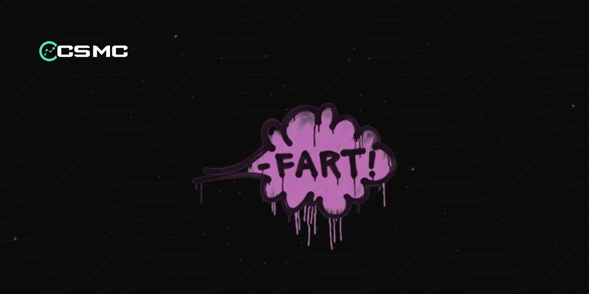 Sealed Graffiti | Fart (Bazooka Pink) - Price, Info & Where to Buy in CS2
