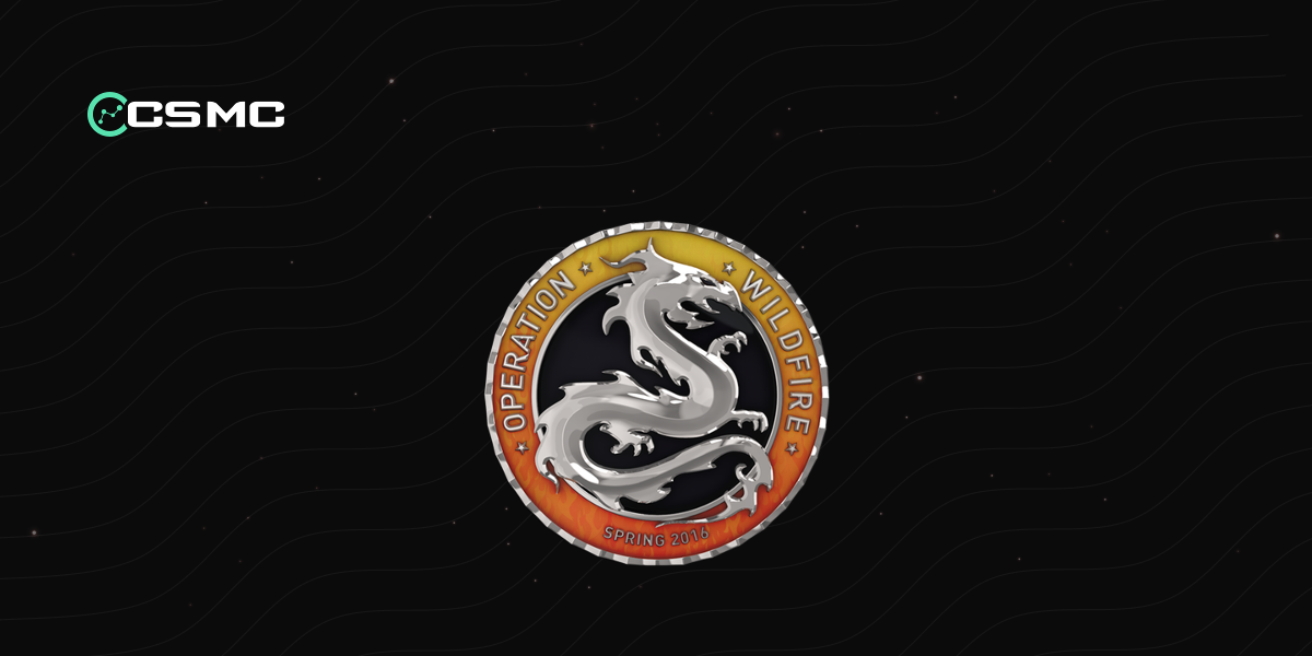 Silver Operation Wildfire Coin - Price, Info & Where to Buy in CS2