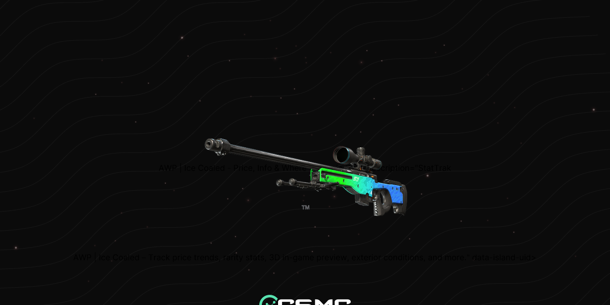 StatTrak™ AWP | Ice Coaled - Price, Info & Where to Buy in CS2