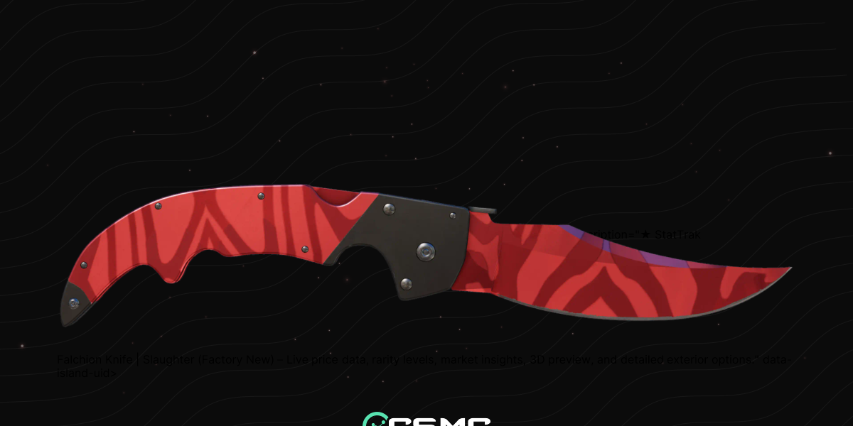 StatTrak™ Falchion Knife | Slaughter (Factory New) - Price, Info ...