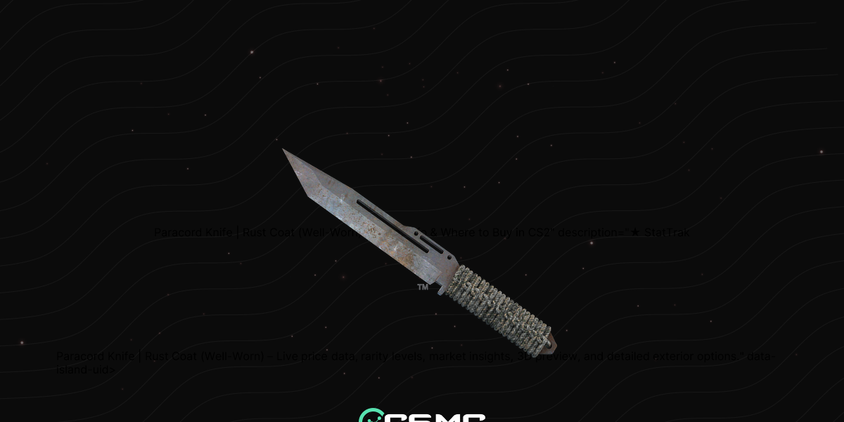 StatTrak™ Paracord Knife | Rust Coat (Well-Worn) - Price, Info & Where ...