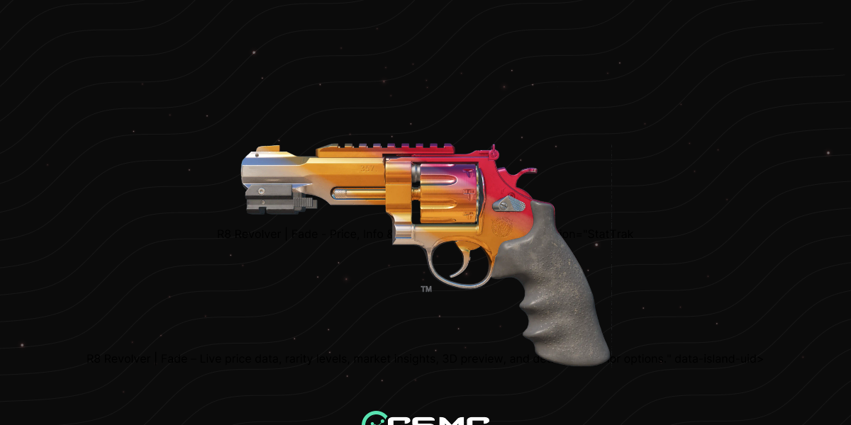 StatTrak™ R8 Revolver | Fade - Price, Info & Where to Buy in CS2