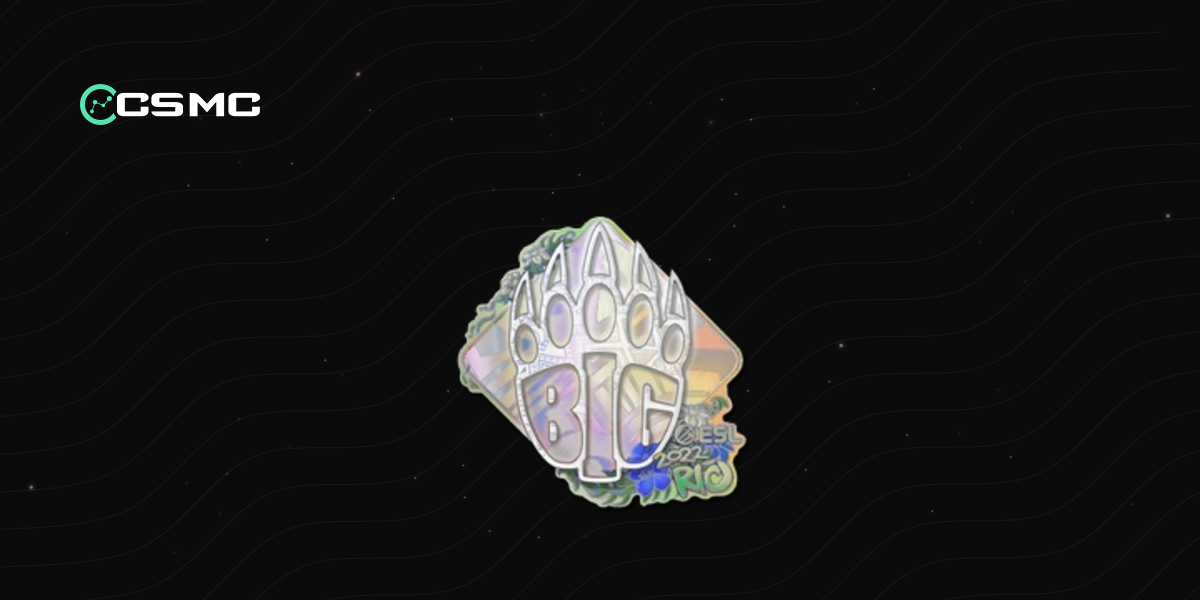 Sticker | BIG (Holo) | Rio 2022 - Price, Info & Where to Buy in CS2