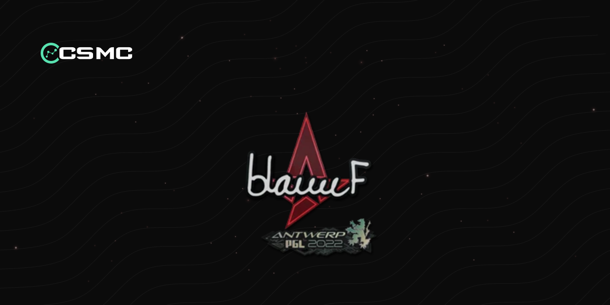 Sticker | blameF | Antwerp 2022 - Price, Info & Where to Buy in CS2