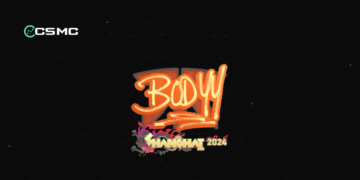 Sticker | bodyy | Shanghai 2024 - Price, Info & Where to Buy in CS2
