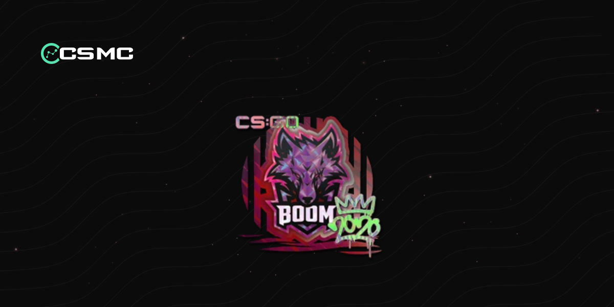 Sticker | Boom (Holo) | 2020 RMR - Price, Info & Where to Buy in CS2