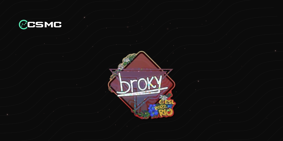 Sticker | broky (Glitter) | Rio 2022 - Price, Info & Where to Buy in CS2