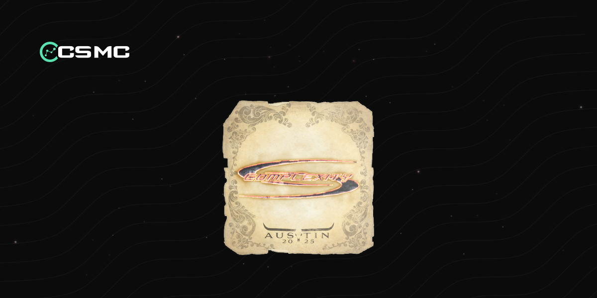 Sticker | Complexity Gaming | Austin 2025 - Price, Info & Where to Buy ...