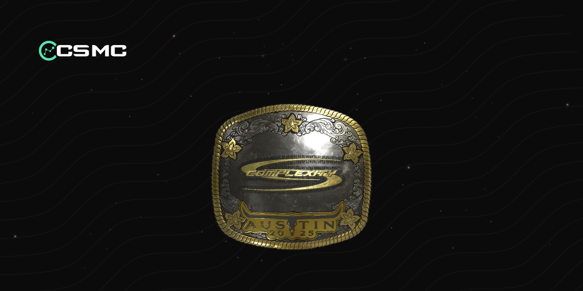 Sticker | Complexity Gaming (Gold) | Austin 2025 - Price, Info & Where ...