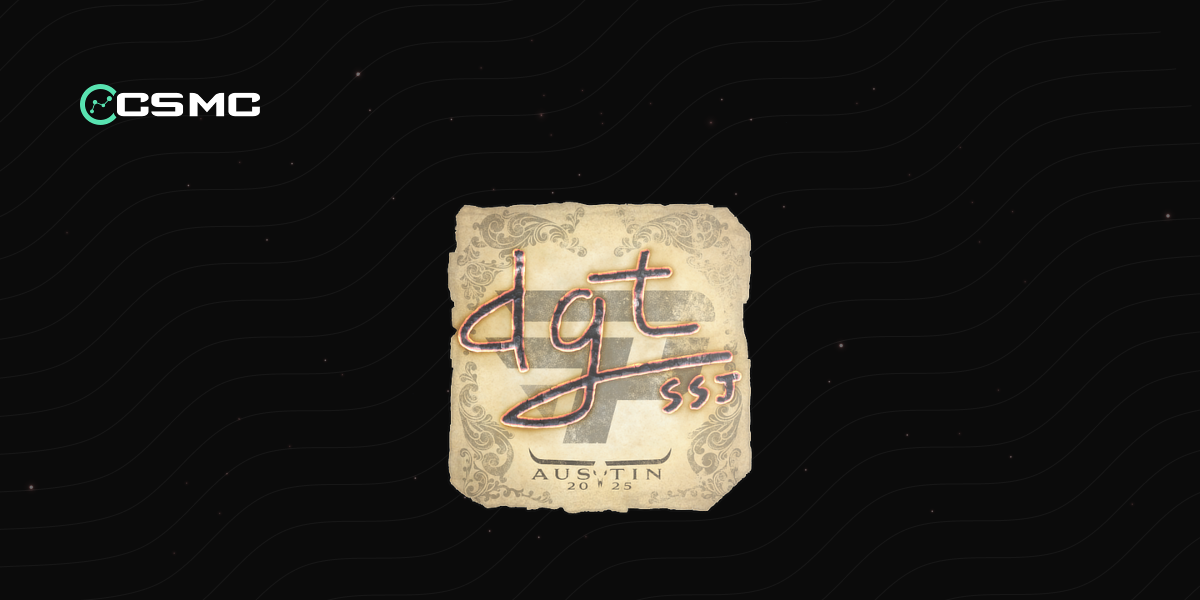 Sticker | dgt | Austin 2025 - Price, Info & Where to Buy in CS2