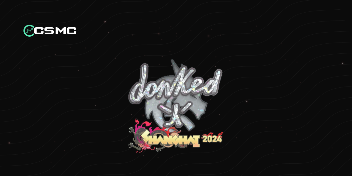 Sticker | donk (Glitter) | Shanghai 2024 - Price, Info & Where to Buy ...