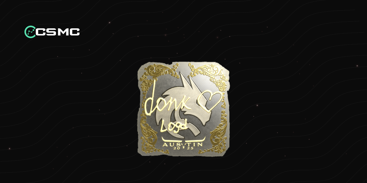 Sticker | donk (Gold) | Austin 2025 - Price, Info & Where to Buy in CS2