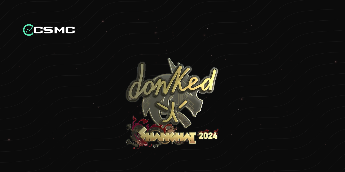 Sticker | donk (Gold) | Shanghai 2024 - Price, Info & Where to Buy in CS2
