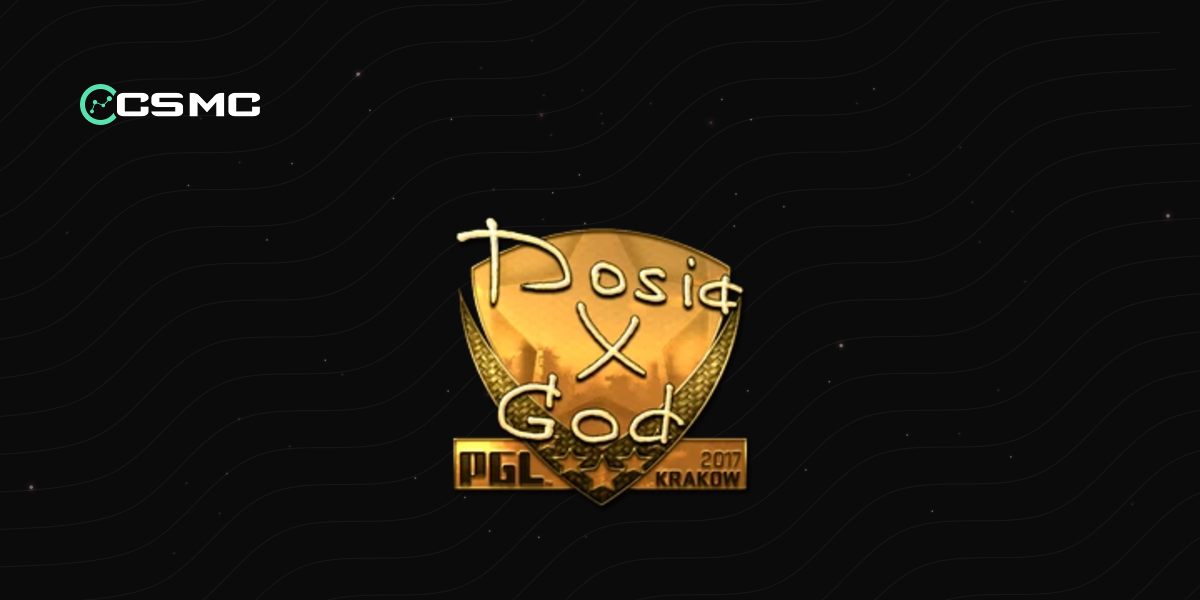 Sticker | Dosia (Gold) | Krakow 2017 - Price, Info & Where to Buy in CS2