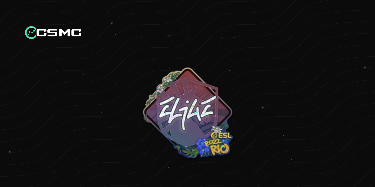 Sticker | EliGE (Glitter) | Rio 2022 - Price, Info & Where to Buy in CS2