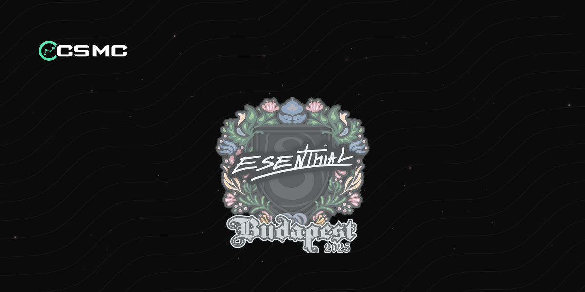 Sticker | esenthial | Budapest 2025 - Price, Info & Where to Buy in CS2