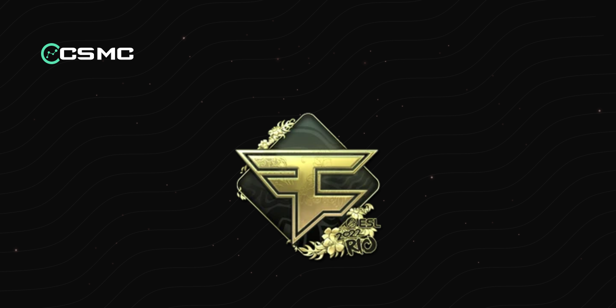 Sticker | FaZe Clan (Gold) | Rio 2022 - Price, Info & Where to Buy in CS2