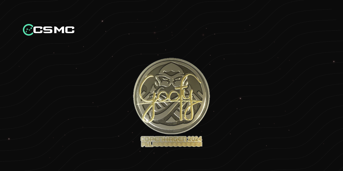 Sticker | Goofy (Gold) | Copenhagen 2024 - Price, Info & Where to Buy ...