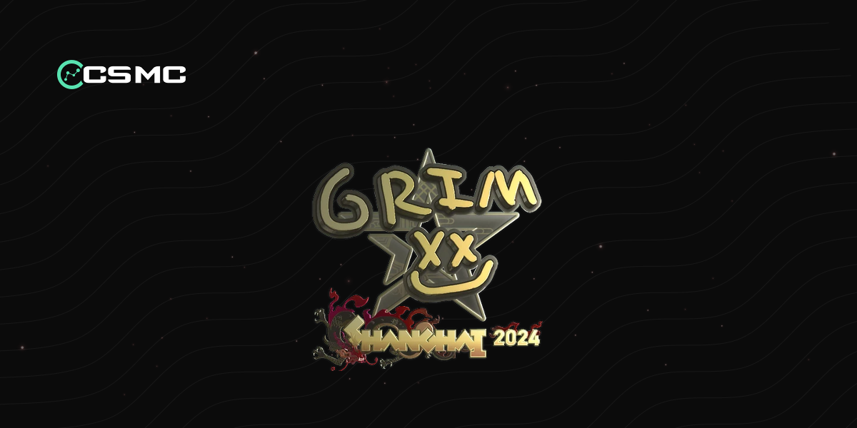 Sticker | Grim (Gold) | Shanghai 2024 - Price, Info & Where to Buy in CS2