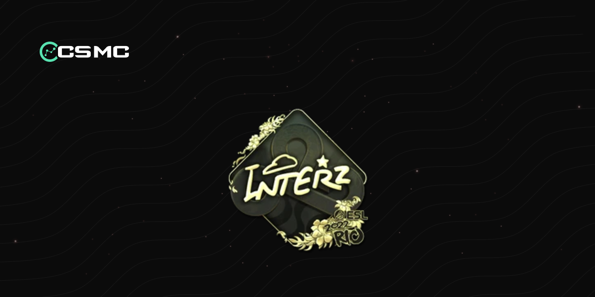 Sticker | interz (Gold) | Rio 2022 - Price, Info & Where to Buy in CS2