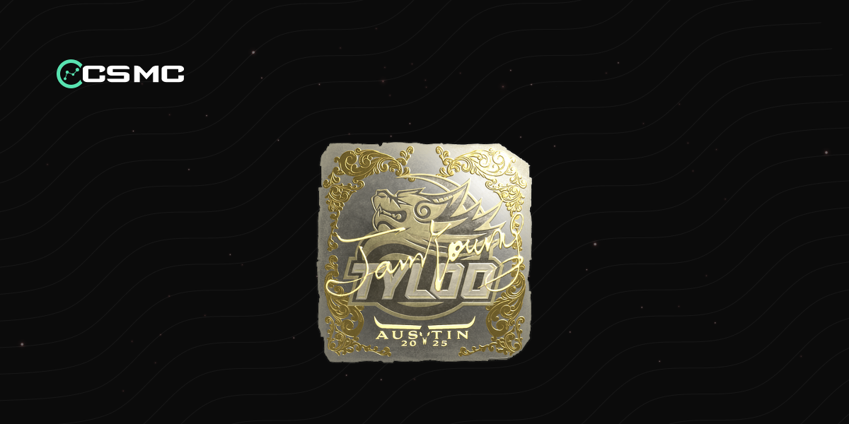 Sticker | JamYoung (Gold) | Austin 2025 - Price, Info & Where to Buy in CS2