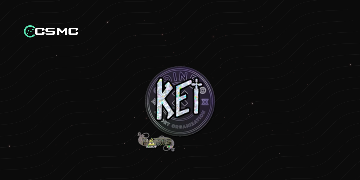 Sticker | KEi (Glitter) | Paris 2023 - Price, Info & Where to Buy in CS2