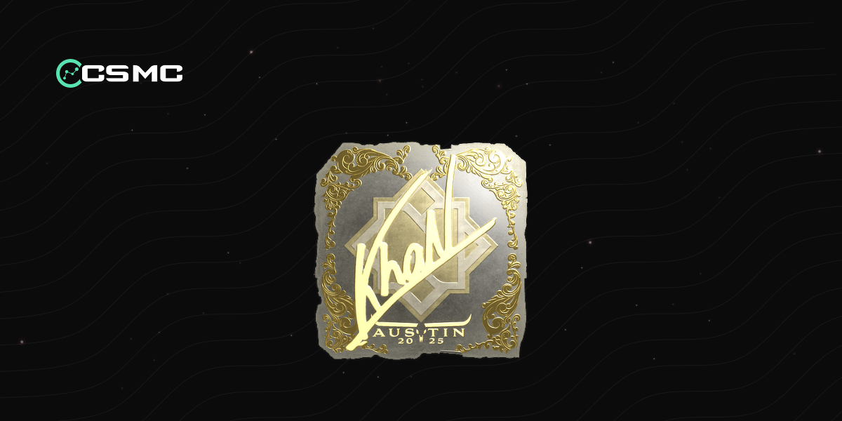 Sticker | khaN (Gold) | Austin 2025 - Price, Info & Where to Buy in CS2