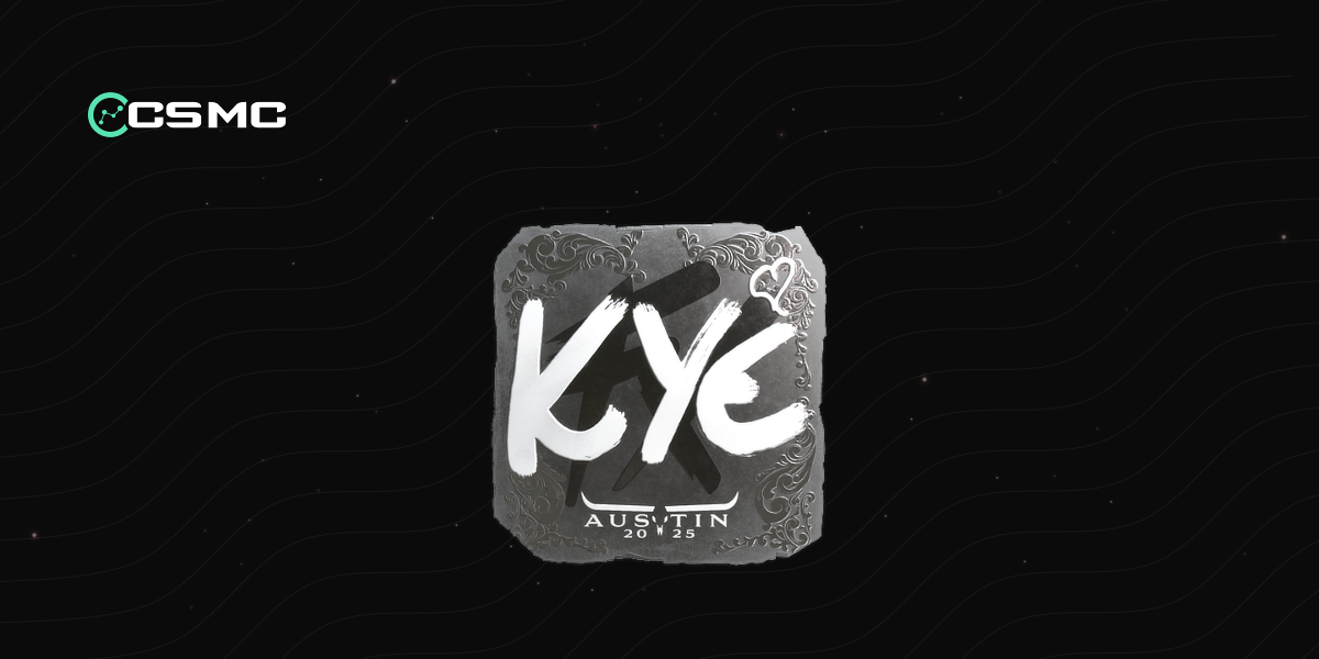 Sticker | kye (Foil) | Austin 2025 - Price, Info & Where to Buy in CS2