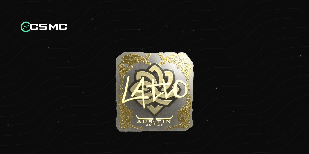 Sticker | latto (Gold) | Austin 2025 - Price, Info & Where to Buy in CS2
