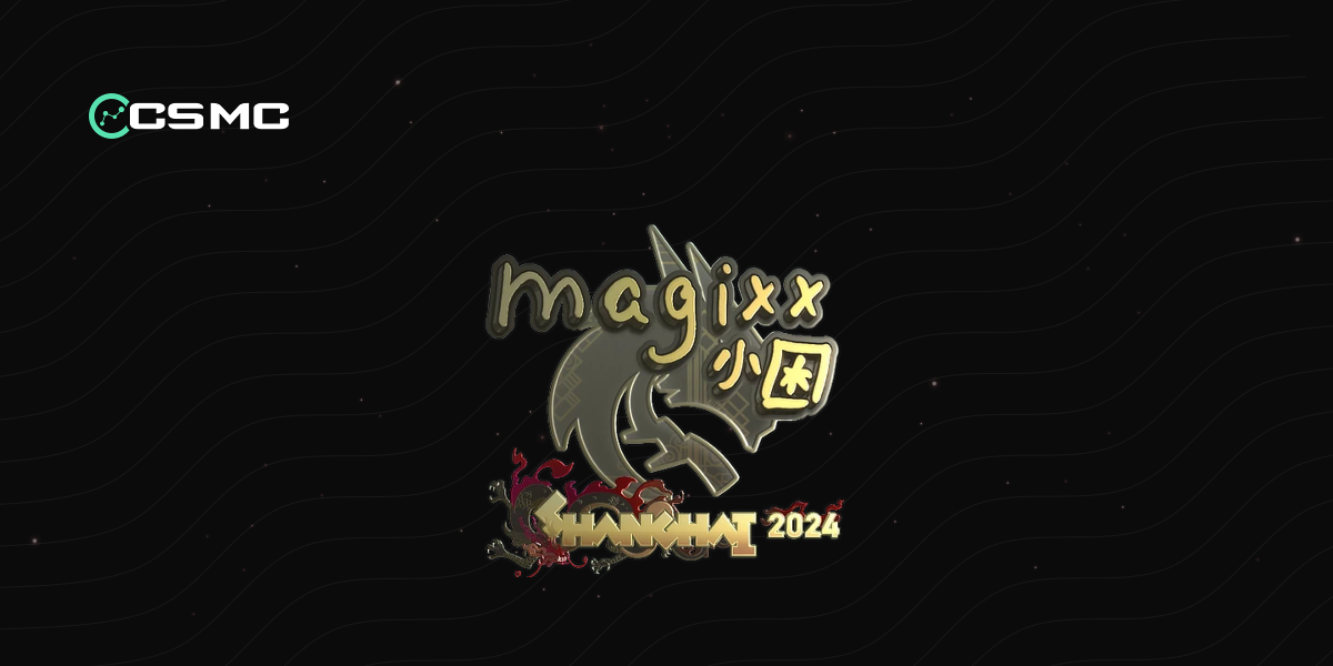 Sticker | magixx (Gold) | Shanghai 2024 - Price, Info & Where to Buy in CS2