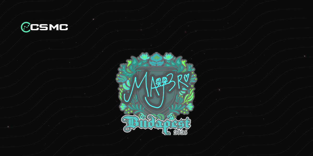 Sticker | MAJ3R | Budapest 2025 - Price, Info & Where to Buy in CS2