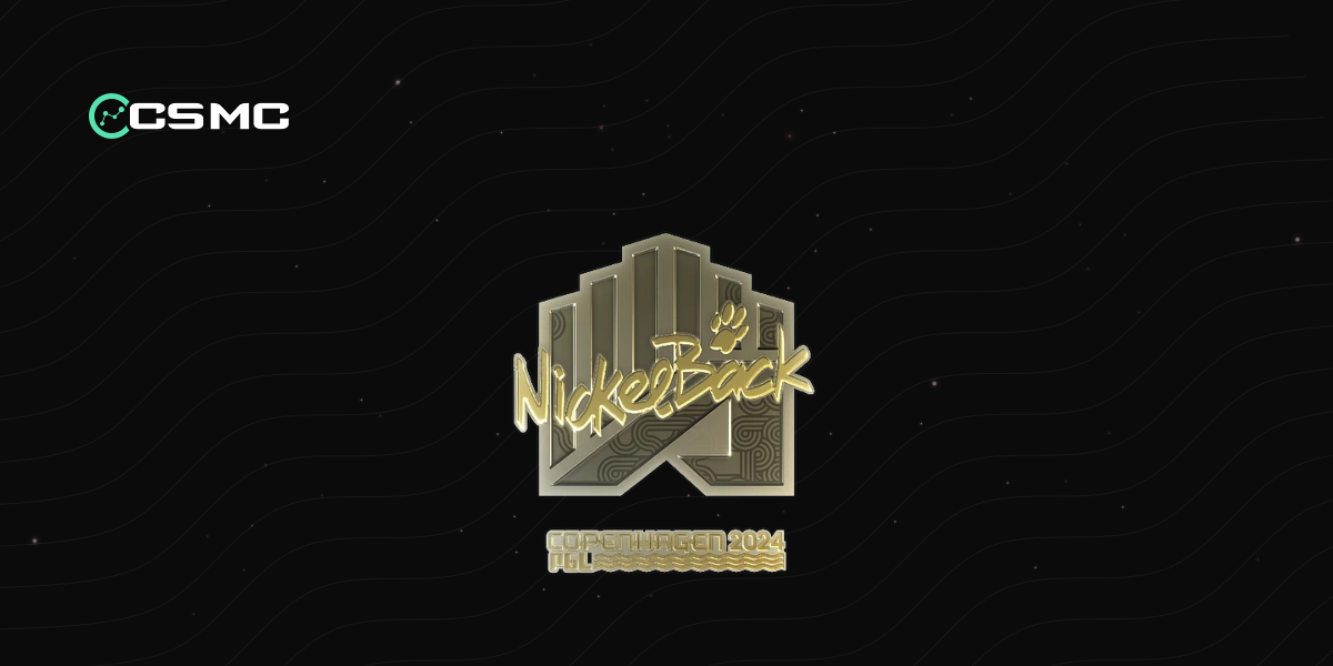 Sticker | NickelBack (Gold) | Copenhagen 2024 - Price, Info & Where to ...