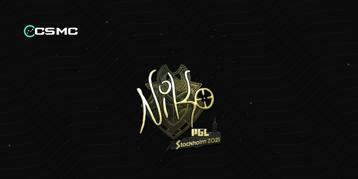 Sticker | NiKo (Gold) | Stockholm 2021 - Price, Info & Where to Buy in CS2