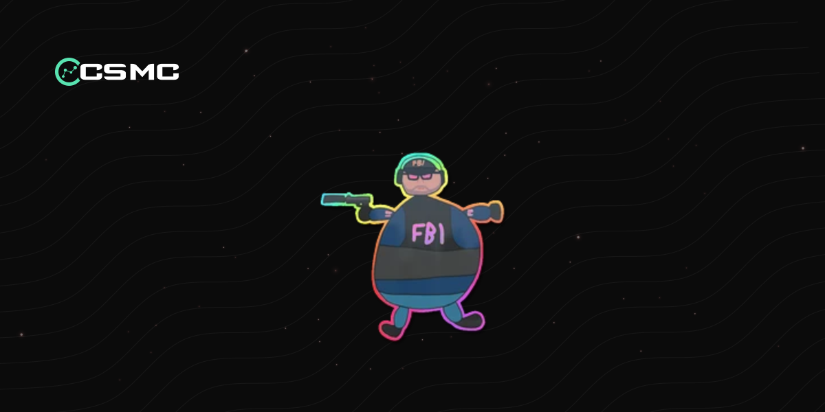 Sticker | Poorly Drawn FBI (Holo) - Price, Info & Where to Buy in CS2
