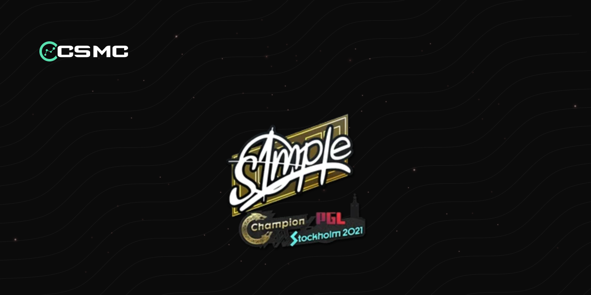 Sticker | s1mple | Stockholm 2021 - Price, Info & Where to Buy in CS2