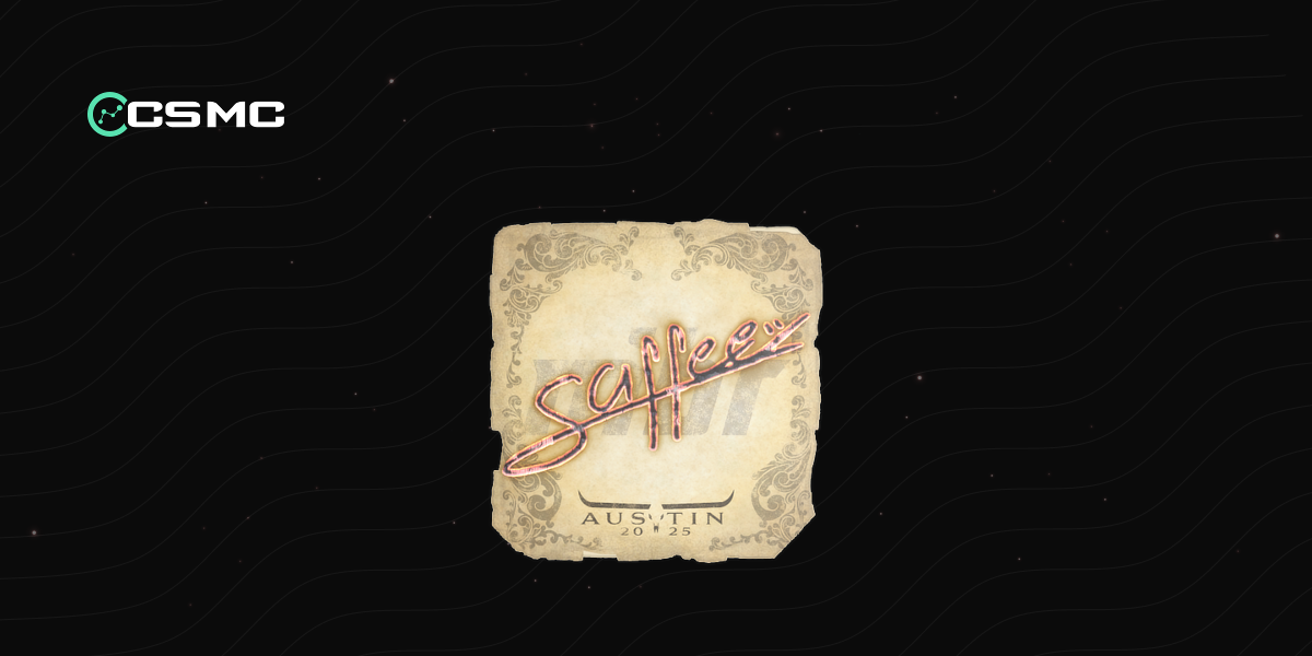 Sticker | saffee | Austin 2025 - Price, Info & Where to Buy in CS2