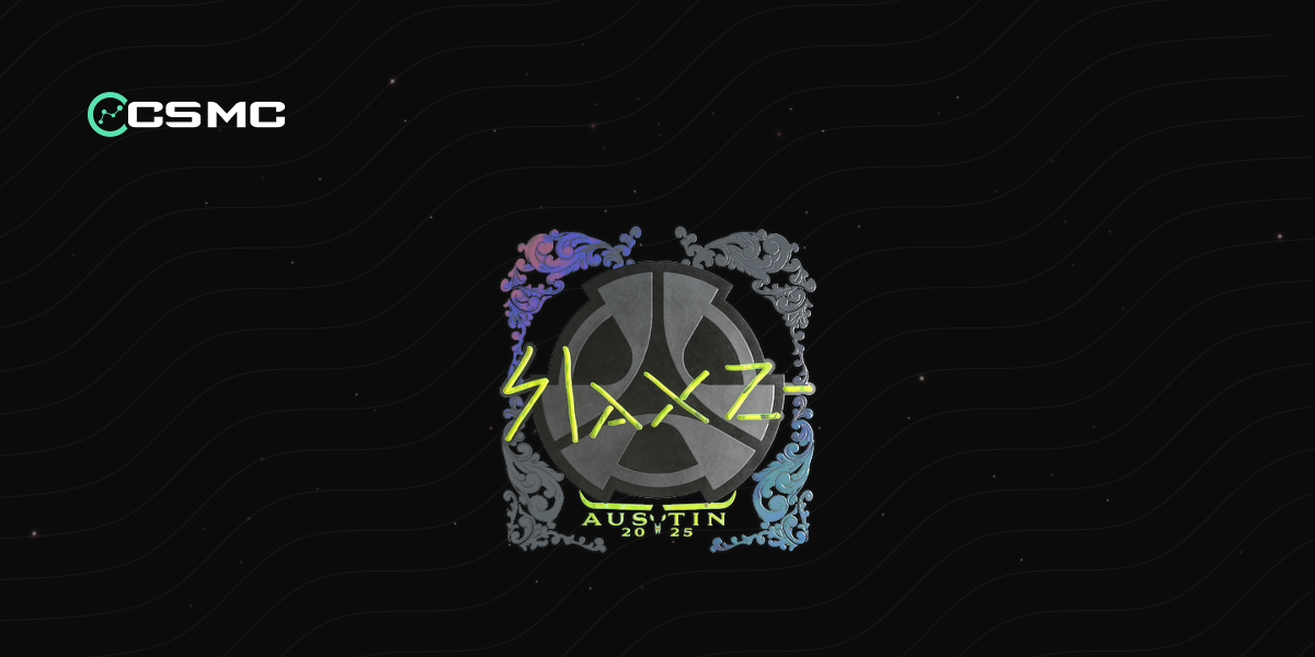 Sticker | slaxz- (Holo) | Austin 2025 - Price, Info & Where to Buy in CS2